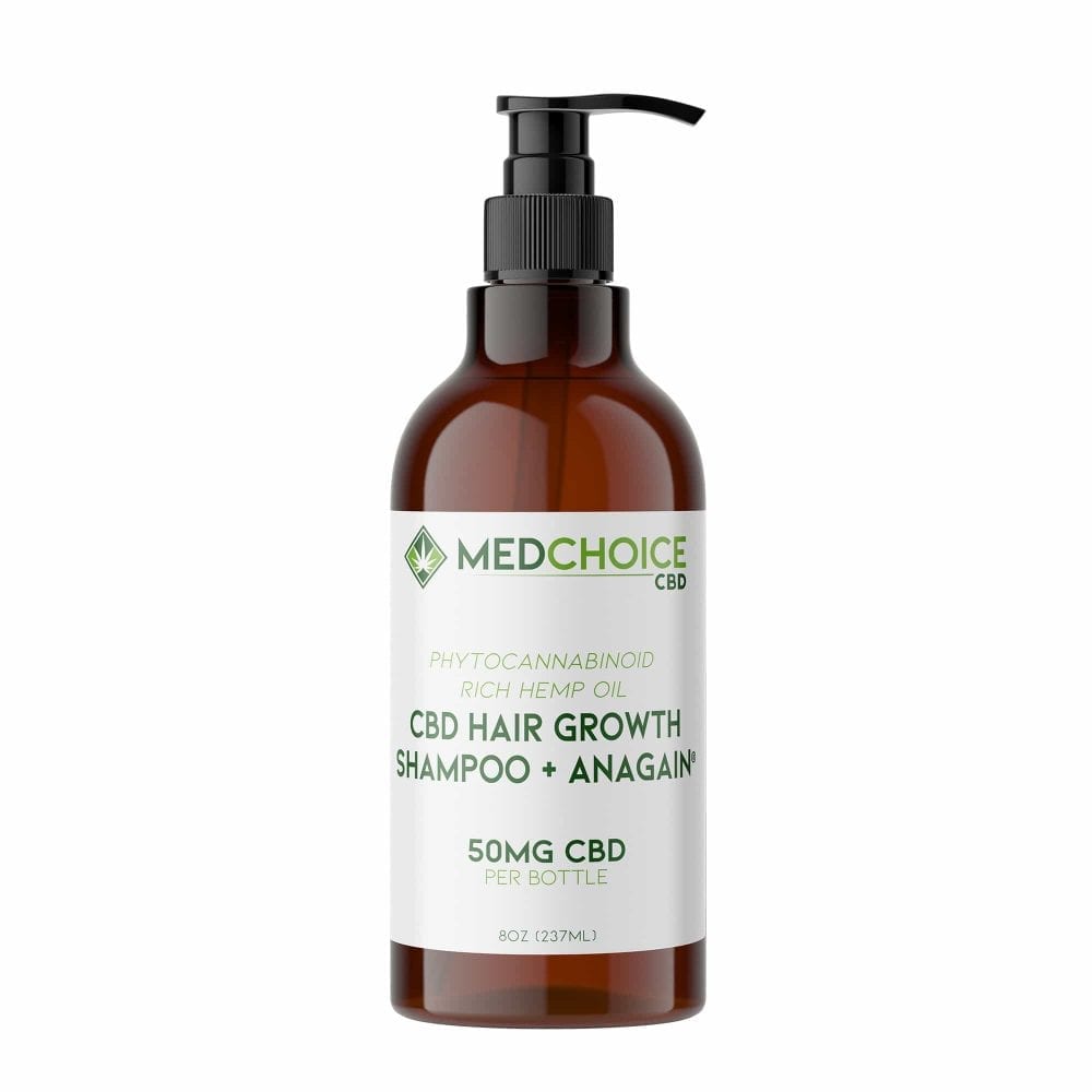 CBD Hair Growth Shampoo with Anagain 50mg | MedChoice CBD